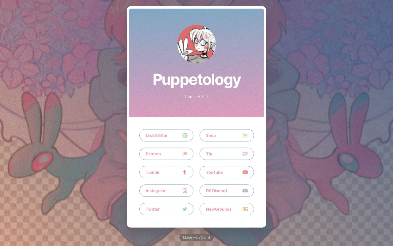 Puppetolgy's Cardd